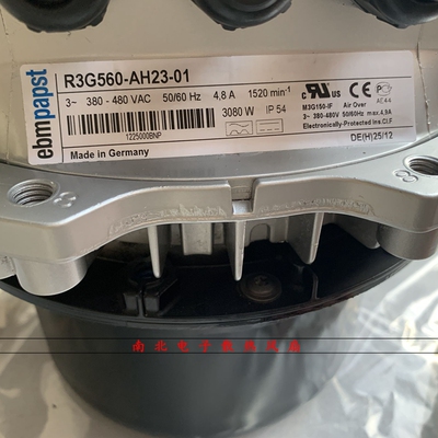 德国ebmpapst风扇R3G560-AH23-01大型空调净化散热风机380V 4.8A