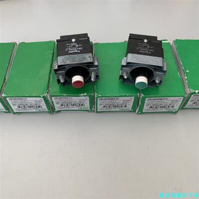 施耐德红色色24V 带灯按钮座ZB2BWM41C，ZB2BW议价