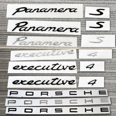 适用于保时捷panamera车后尾标PORSCHE帕拉梅拉4S行政英文字母标