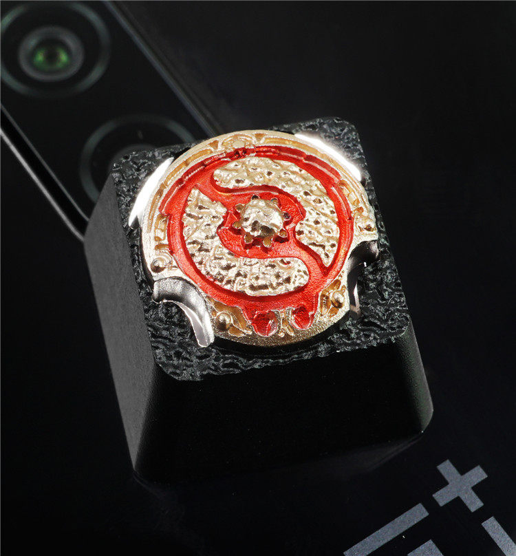 HolyOOPS DOTA2 不朽盾 飞鞋 机械键盘全金属铝合金键帽(in外设)