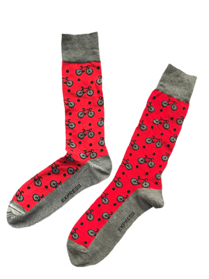 高筒闷骚棉彩色袜子英伦风花哨袜