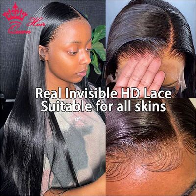 Queen Hair Real HD Lace Wig Raw Human Hair 13x4 13x6 FULL Fr
