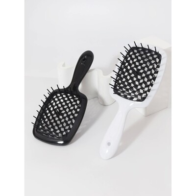 2 combs scalp massage comb fluffy shape comb mesh comb women
