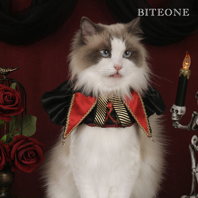 BITEONE 【暗夜觉醒】万圣节主题围脖原创设计精致重工生日礼物