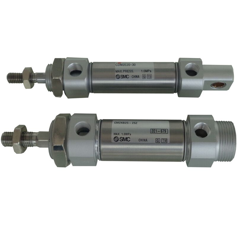 SMC原装不锈钢迷你气缸CDM2B25/CDM2B20-15-30-50-75-100-125-150_虎窝淘