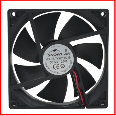 SNOWFAN 9cm 24v 0.20A轴承工业设备散热风扇YY9225H24B直流风机
