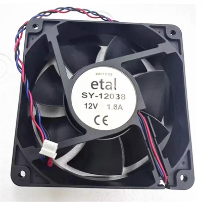易特流 etal SY-12038 12V 1.6A C4/E4/E4+ 电焊机风扇 散热风机