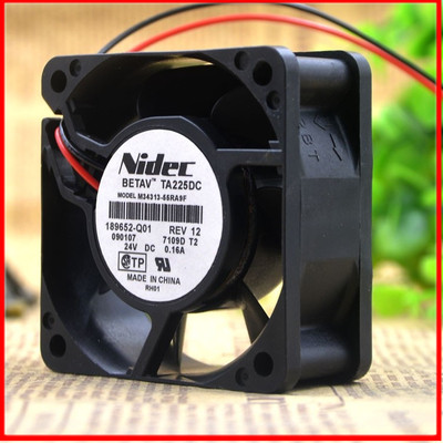 NIDEC TA225DC M34313-55RA1F/2F/3F/9F/11F 24V 6cm6025散热风扇