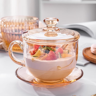 郎旭带盖带勺简约时尚隔热耐高温