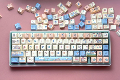 键匠卡皮巴拉主题客制化三模无线热插拔机械键盘游戏电竞办公神器