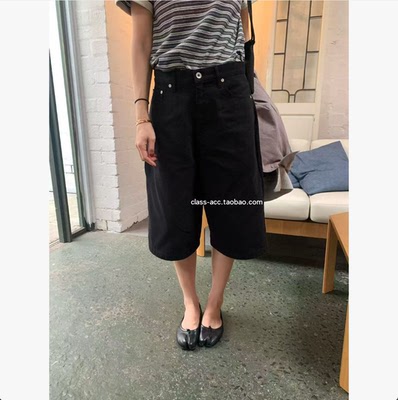 class韩国直邮022509 Underson 韩代2026款  休闲牛仔七分裤