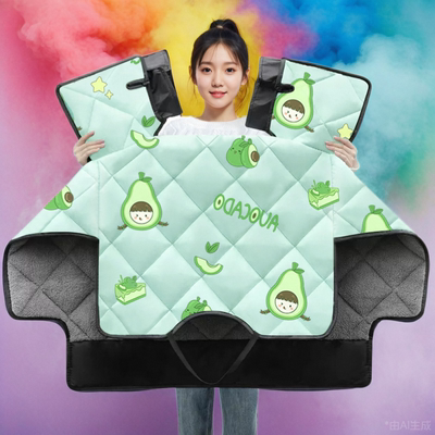 九号E80cmk2电动车冬季挡风被