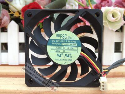 原装PSC P1127010LB1F 12V 1.20W 0.10A 7CM 7010三线 超溥风扇