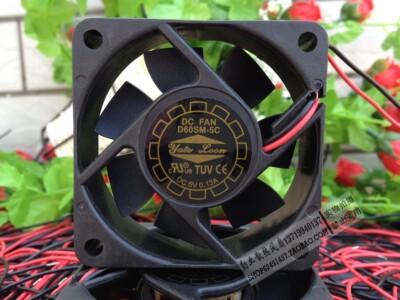 全新正品 DC FAN 悦伦 6CM 超静音风扇 6020 5V 0.13A D60SM-5C