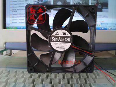 三洋SANYO 12025 12CM静音风扇 12V 0.39A 9S1212H403 大风量