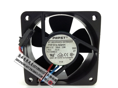 papst变频器双滚珠风扇