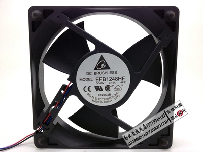 台湾台达12032 EFB1248HF 48V 0.15A 12CM散热风扇120*120*32mm
