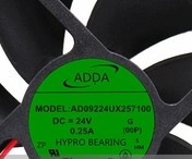 原装正品协喜AD09224UX257100 24v 0.25a 变频器电焊机散热风扇