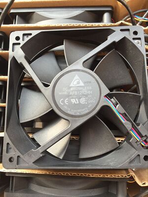 全新原装台达 AFB1212HH 12025 12V 0.50A 12CM 机箱PWM4线风扇