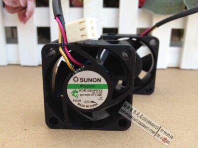 建准SUNON 4厘米4CM 4020 磁浮静音风扇 12V 1.4W KDE1204PKVX