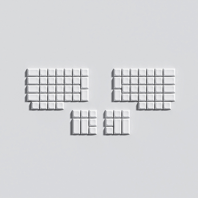 无铭诚品 DSA二狗ergo无刻76键机械键盘键帽球帽键帽PBT