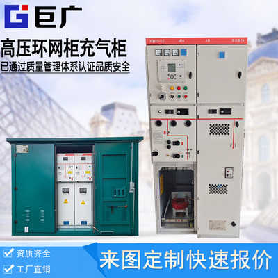 巨广电气kyn28-12开关柜 TXGN15-12高压开关柜 二进四环网柜10kv