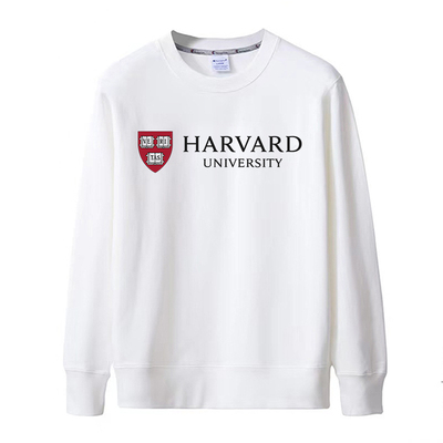 新款Harvard University哈佛大学周边文化衫男女纯棉衣服薄款套