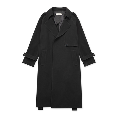 【Real/Lucky】-新款经典风衣FY001/试穿S/衣长100