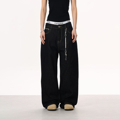 YORAINBOW美式复古牛仔裤