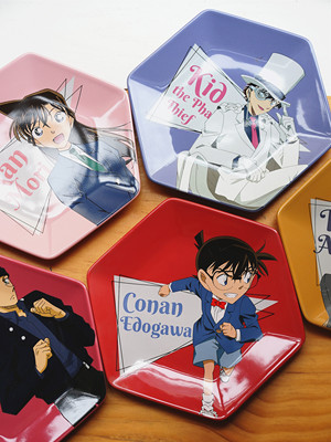 柯南周边陶瓷装饰盘二次元动漫