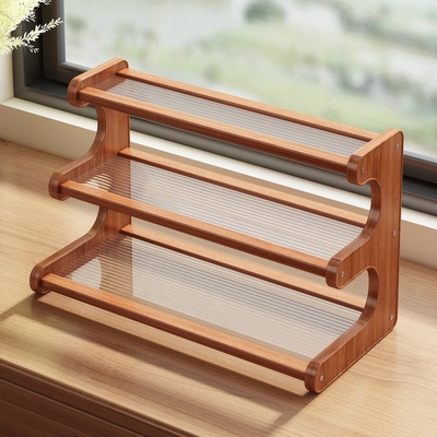 杯架子置物架餐桌咖啡角茶杯收纳层架厨房餐柜吧台水杯沥水放置架