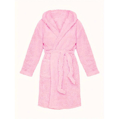 J 16474 Casual womens plush nightgown 休闲女士毛绒睡裙