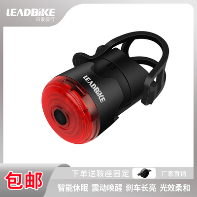 印象骑行自行车尾灯USB充电