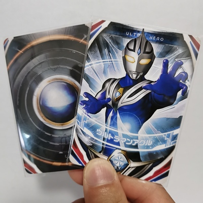 日版自制卡片奥特卡可联动日版欧布DX可融合圆环ur感应卡片