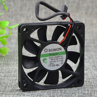 SUNON建准 KDE1206PFV1 6010 12V 1.4W 6CM超薄静音风扇 CPU风扇