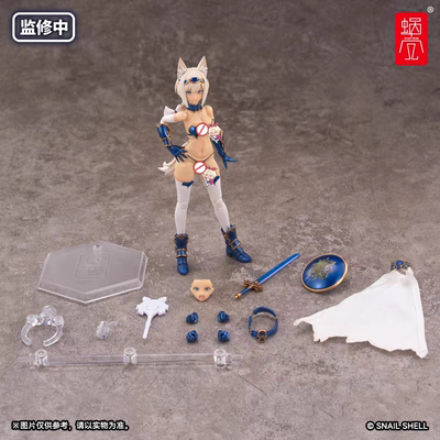 蜗之壳RPG-05勇者迅狼Wolf1/12涂装完成品可动手办