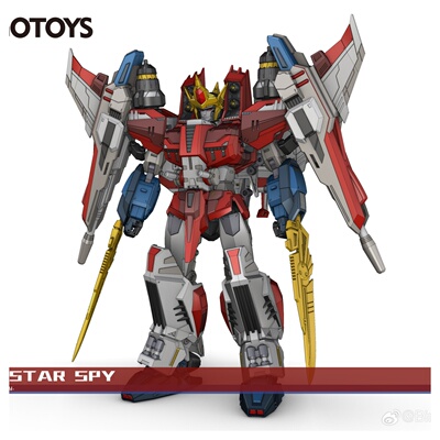 变形玩具 BingoToys BT-09 红色蜘蛛 星星叫 涂装成品可动机器人