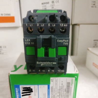 原装正品施耐德电气 交流接触器 LC1-E1210M5N 220VAC