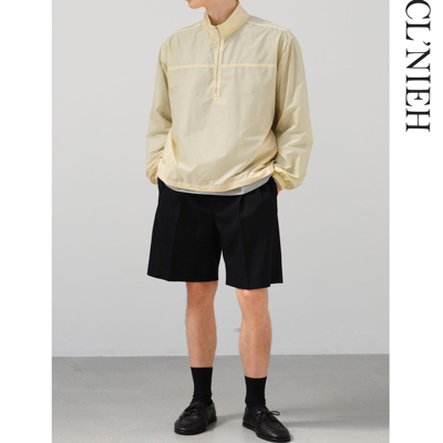 静奢AUL全羊毛开褶西装短裤