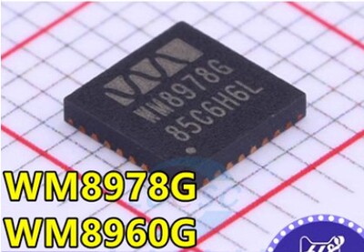 WM8978CGEFL/RV WM8978G   WM8960CGEFL/RV WM8960G 全新原装正品