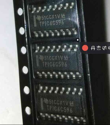 TPIC6C596 TPIC6C596D TPIC6C596DR全新原装正品SOP-16移位寄存器