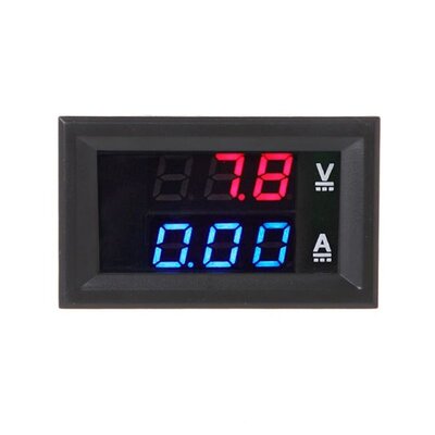 现货速发 0-100V/50A Red Blue Digit Vtter ter  Du Di