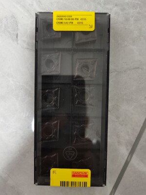 山特维克CNMG160608PM4315外圆内孔钢件菱形车刀片