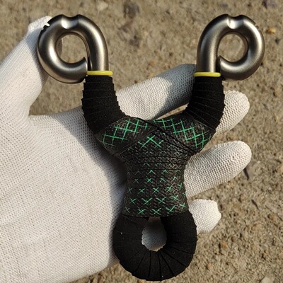 冷弯304不锈钢传统弹弓半闭口渐变直板冷弯弹弓大威力高精准