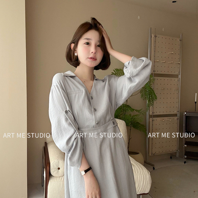 ARTME瓜瓜法式温柔显瘦A字裙