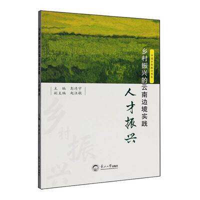 乡村振兴的云南边境实践:人才振兴彭靖宁 图书书籍