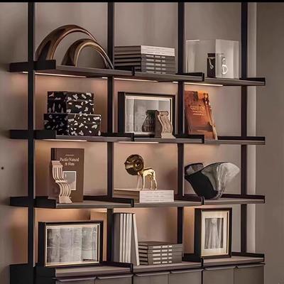 轻奢样板间书架装饰品摆件