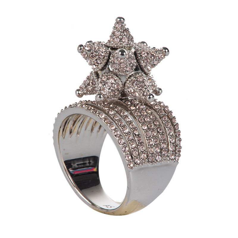 Swarovski/施华洛世奇六角星手带戒指指环女士新款XY推广