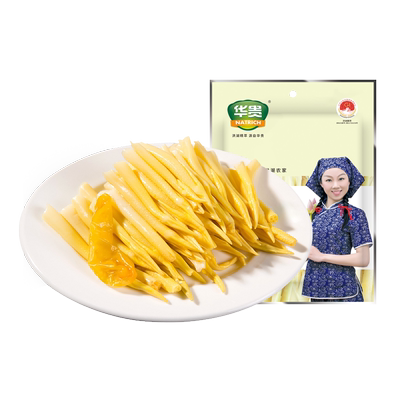 泡藕荷脆嫩荷叶苗下饭开味菜