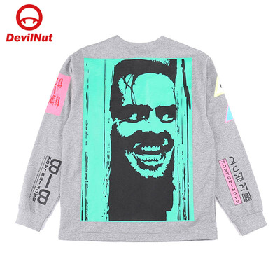 DEVIL NUTDEVIL NUT潮牌 恶魔 男女同款 多扣无领T恤-BIB SET